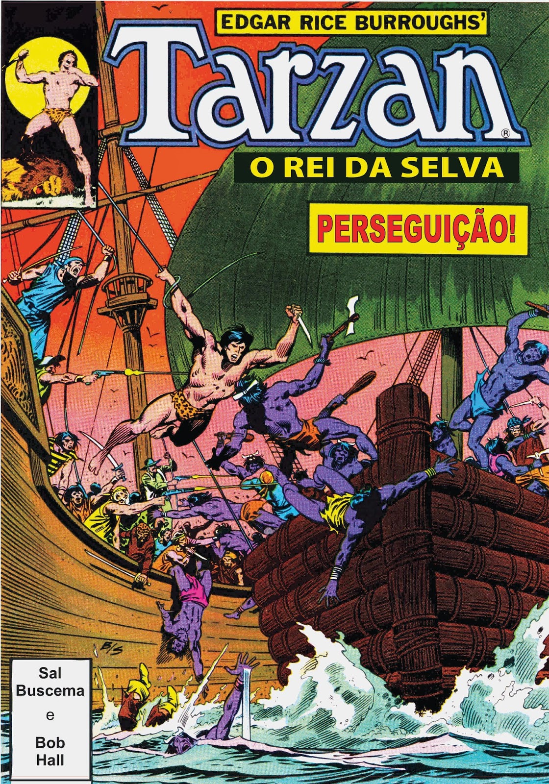 TarzanComics: Tarzan de John e Sal Buscema