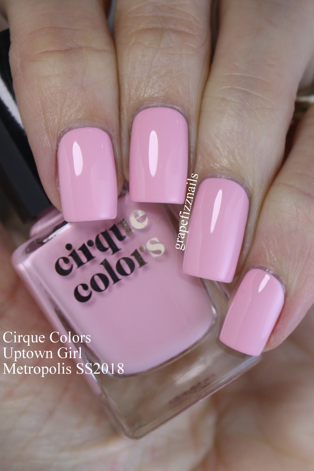 Grape Fizz Nails: New Cirque Colors Metropolis SS2018 Collection