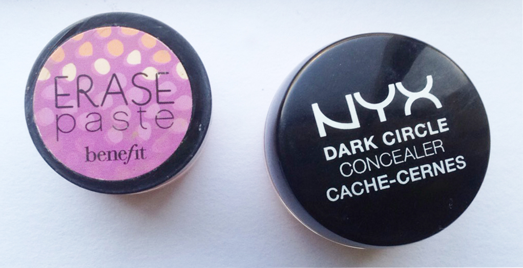 Make Up Amore: Benefit Erase Paste VS NYX Dark Circle Concealer