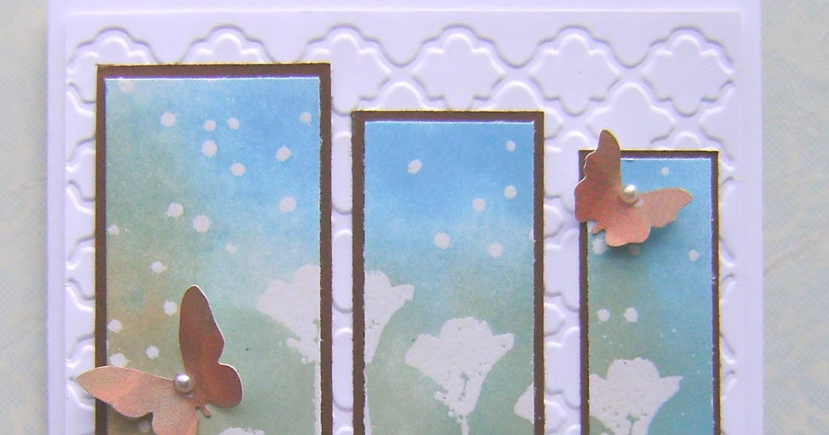 Stampwilly Designs: Split Panel Card