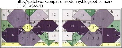 PATCHWORK= SOLO PATRONES = TODO GRATIS: patchwork = mantel realizado en patchwork con sus patrones