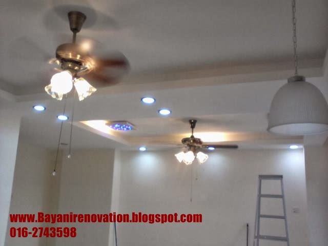 Design Idea Island siling | Bayani Home Renovation