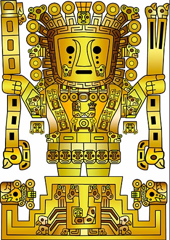 Culturas sudamericanas: Cultura Wari: Cultura Aymara: Dios Viracocha