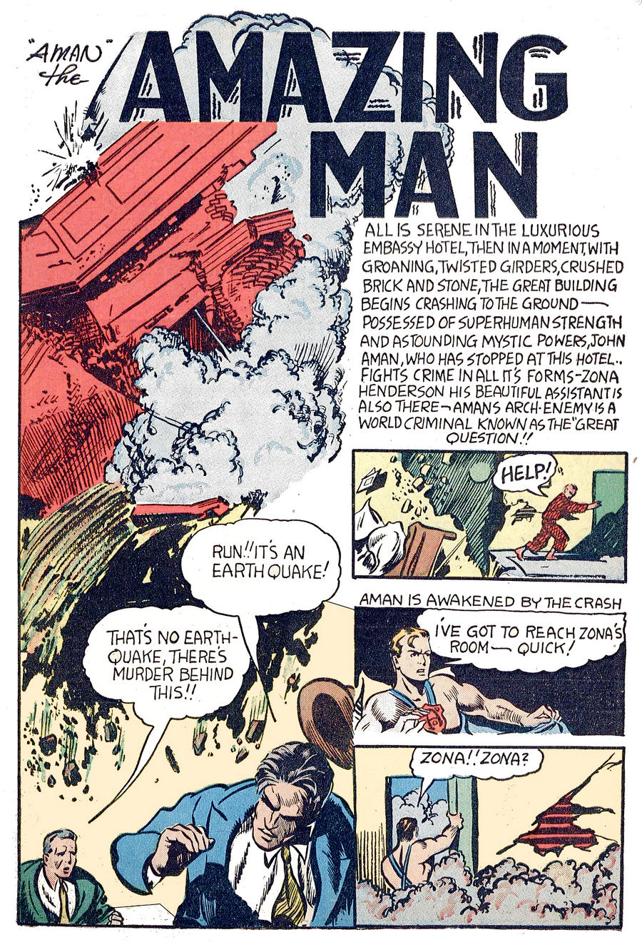 Pappy's Golden Age Comics Blogzine: Number 2229: That’s Amazing, Man!