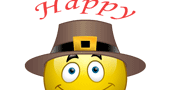 Happy Thanksgiving Emoticon | Symbols & Emoticons