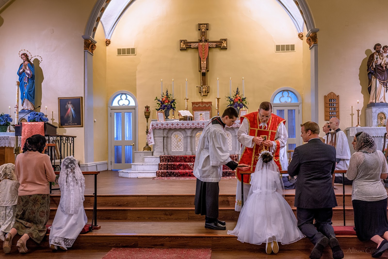 FIRSTS - Pentecost High Mass & First Holy Communion - Totus Tuus Family ...
