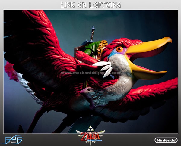 The Legend of Zelda: Skyward Sword - Link on Loftwing (First 4 Figures)