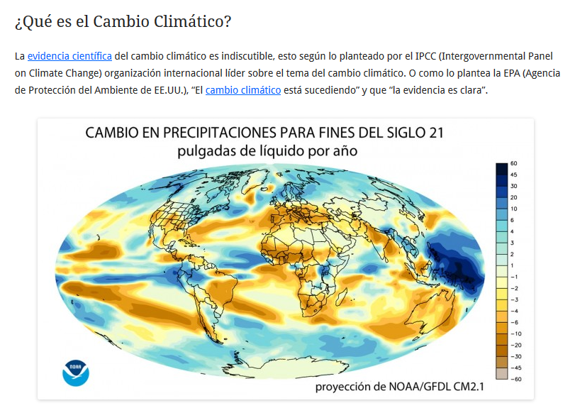 Geografía: mapa de clima