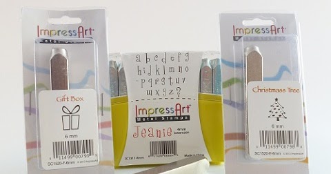 ImpressArt Stamping Letter Set Giveaway - The Beading Gem's Journal