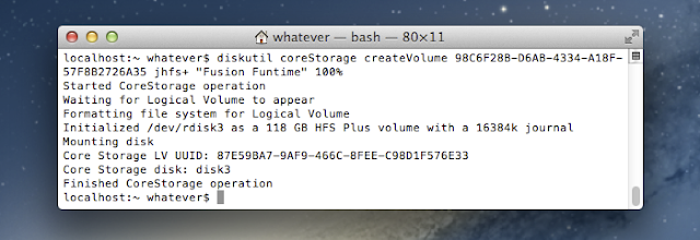 How to set up a Fusion drive on a Hackintosh