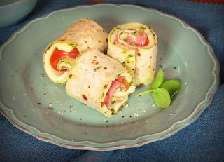 In en om die huis: Caprese-wrap