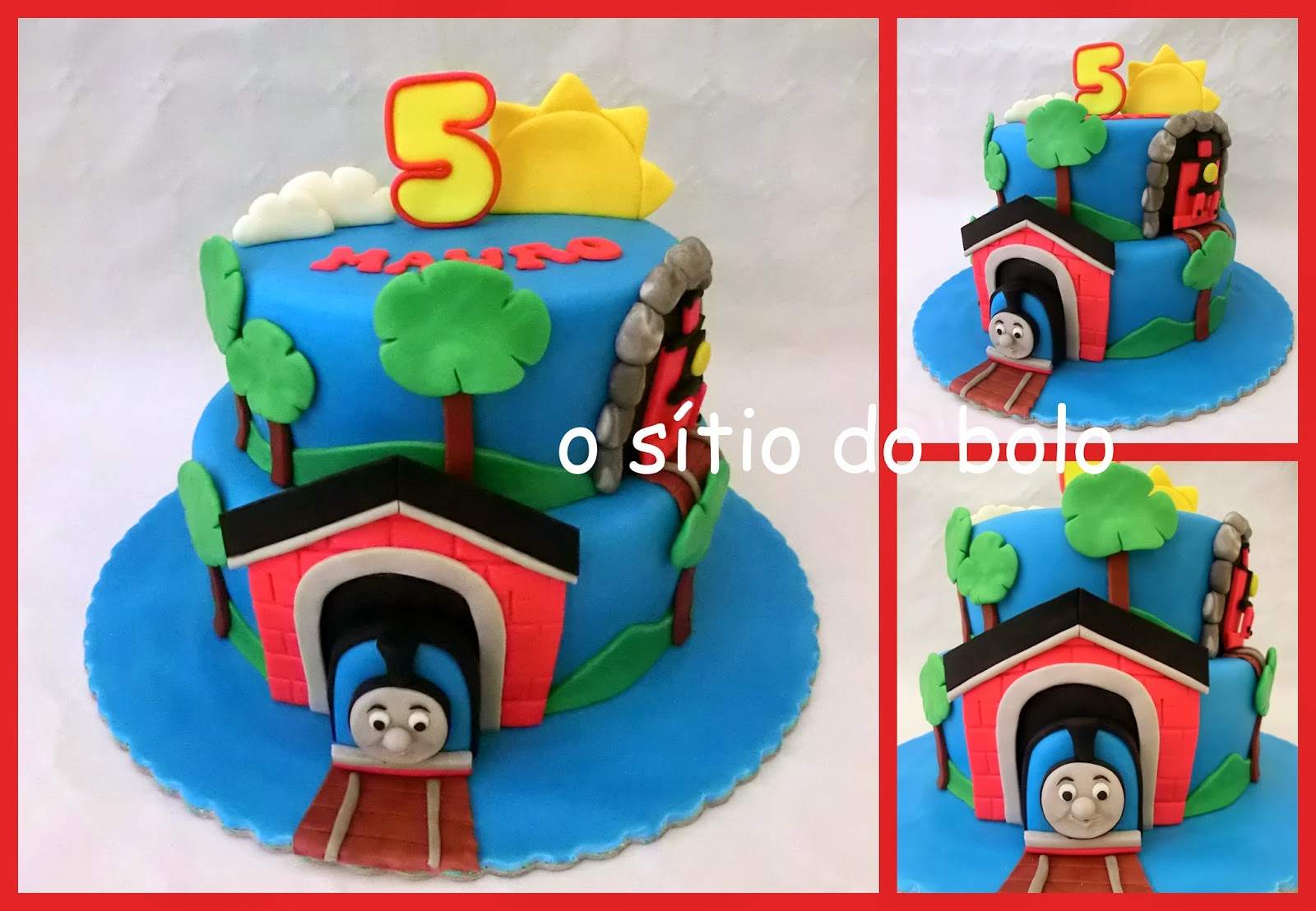 O sitio do bolo: Comboio Thomas