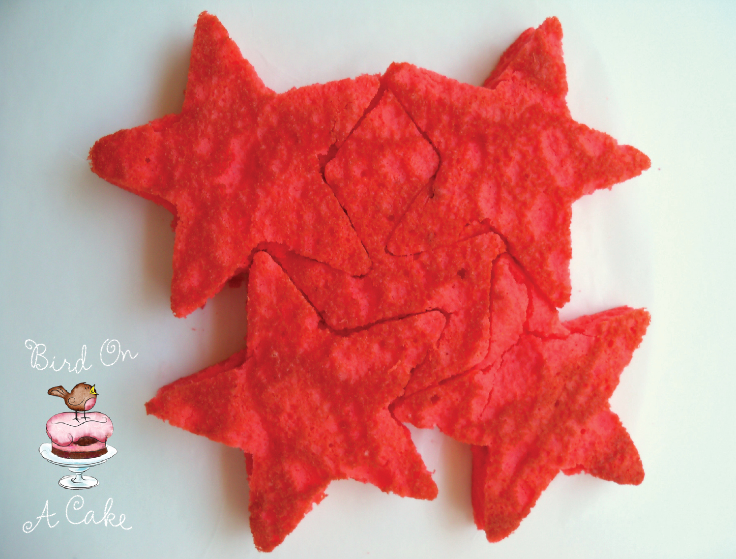 Bird On A Cake: Patriotic Mini Star Cakes