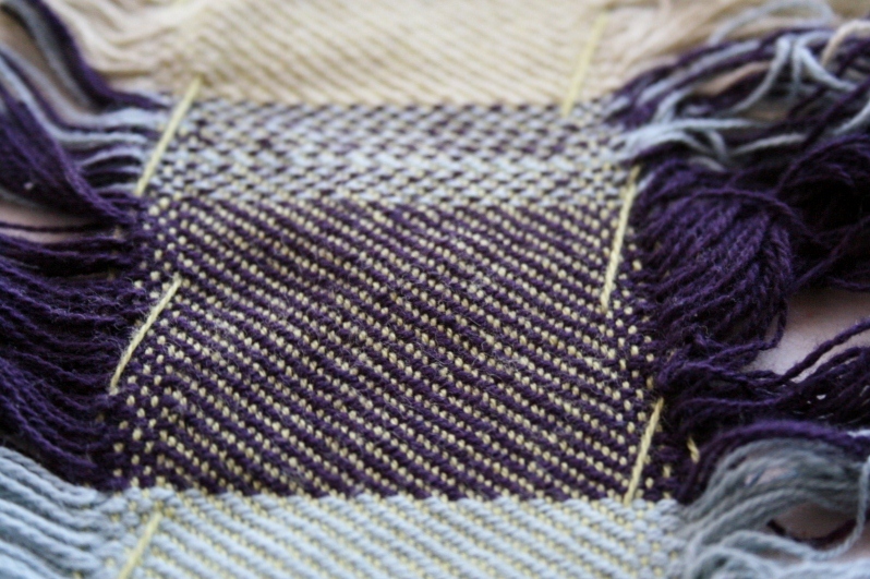 Weave-Away: Hopsack weave