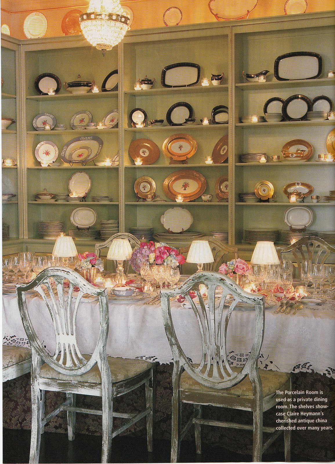 Hydrangea Hill Cottage: China Displays