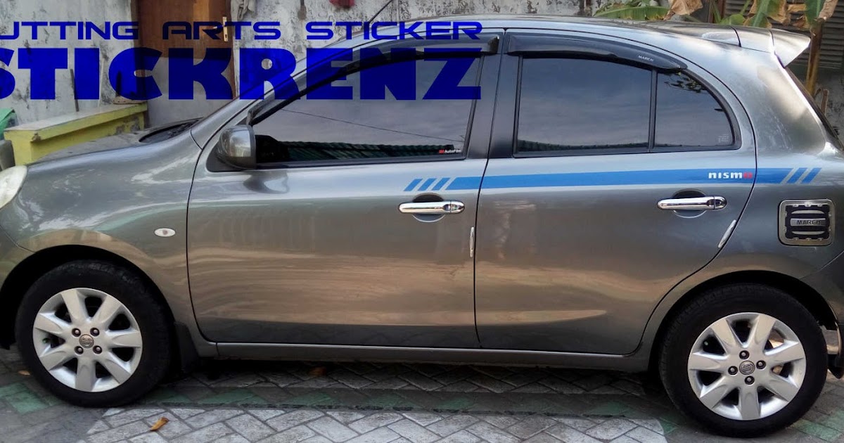 STICKRENZ: Nissan March - Simply Nismo Stripe
