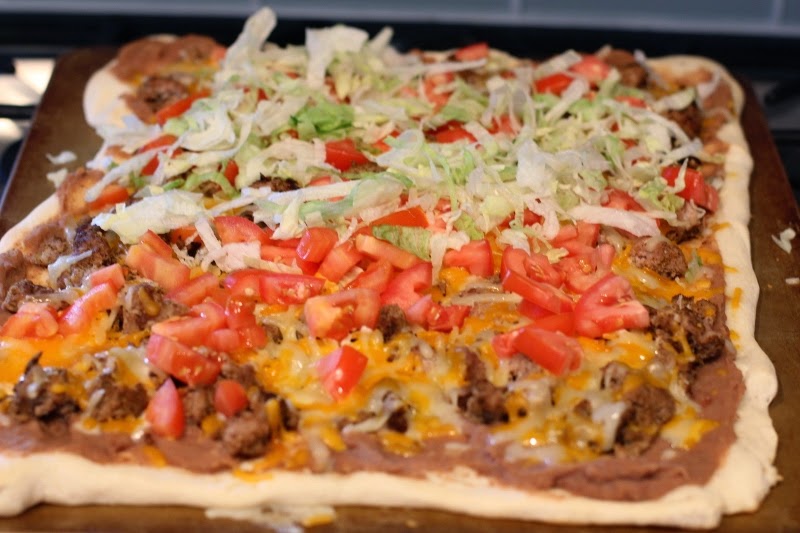 The Chronicles of Ruthie Hart: Taco pizza