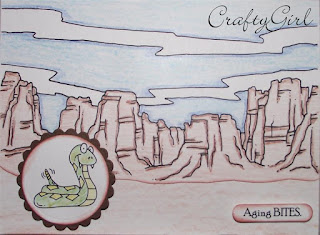 CraftyGirl Cards and Crafts: “Southwest” Birthday Card