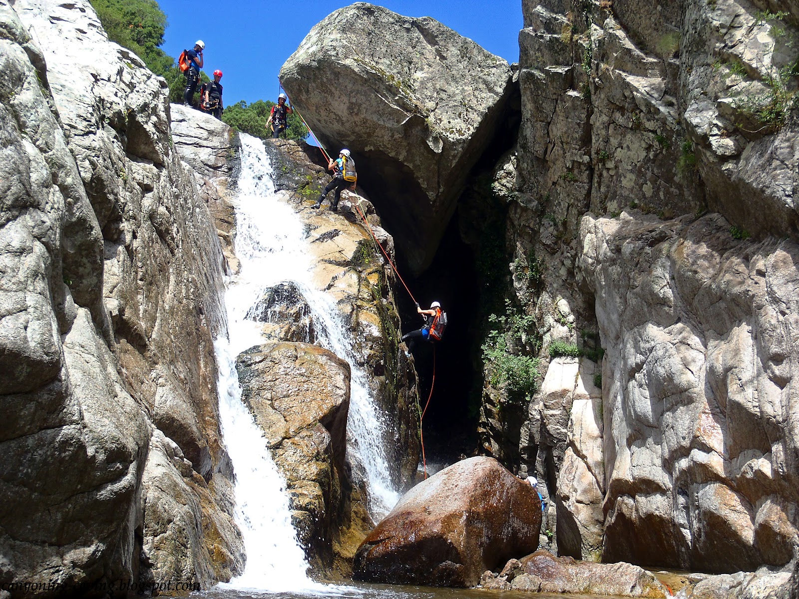 Canyoning - Caving: Φαράγγι Γυάλι, Σαμοθράκη