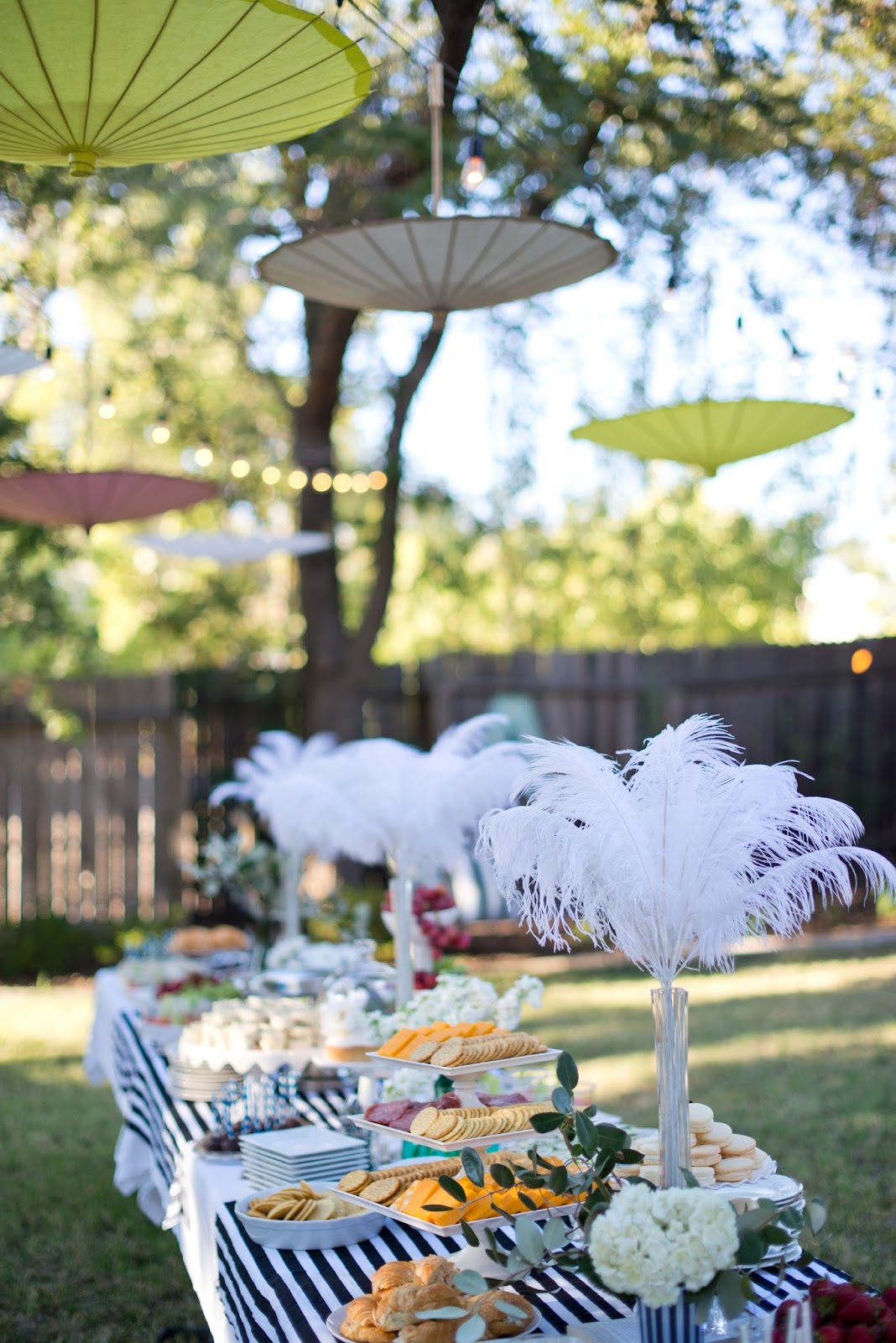 Domestic Fashionista: 1920's Garden Birthday Party
