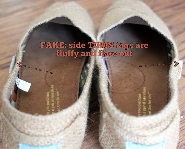 Put Up Your Dukes: Real TOMS vs Fake TØMS: Spotting the Differences