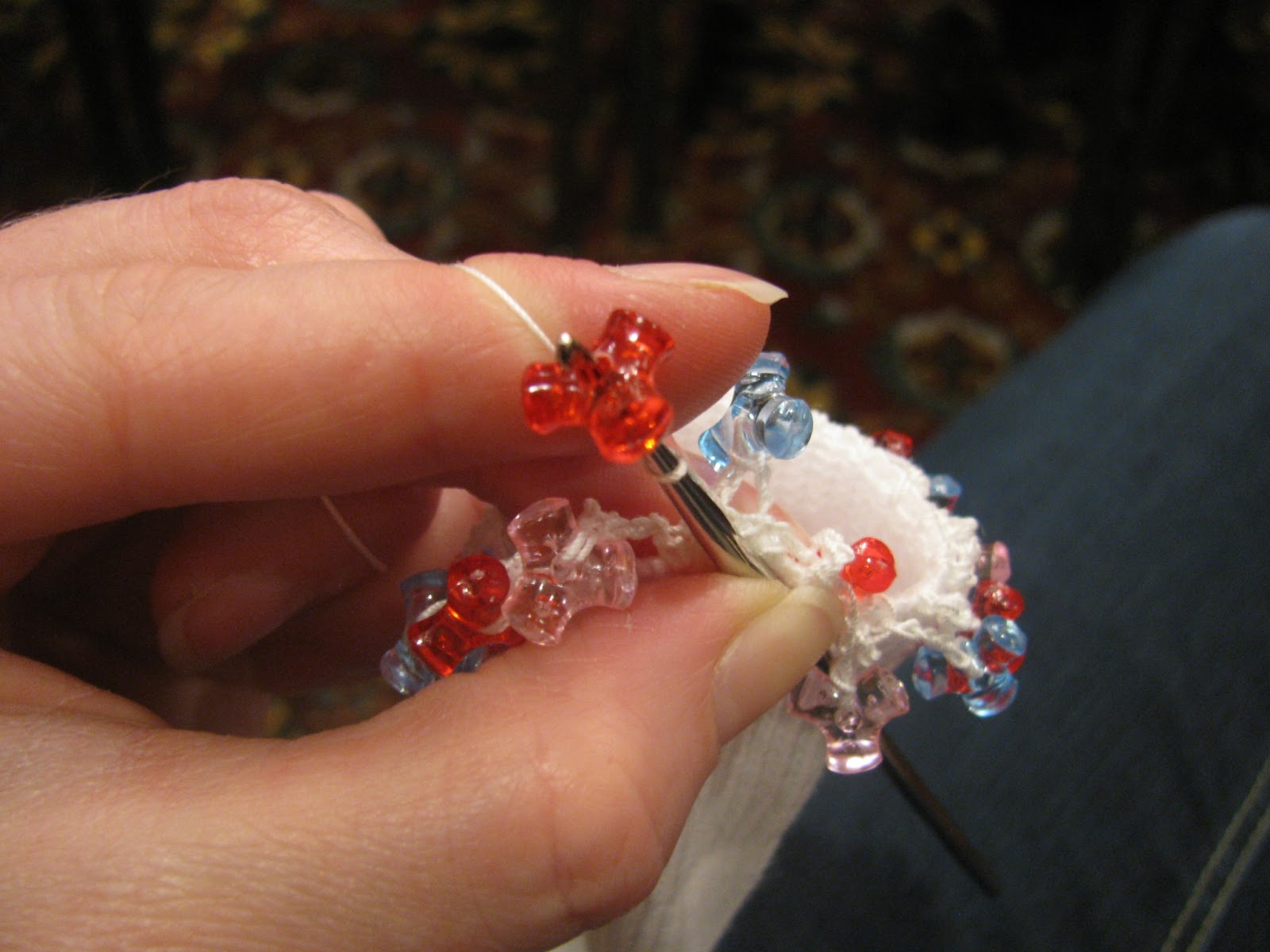 Love my Lists: Beaded Socks (Crochet)