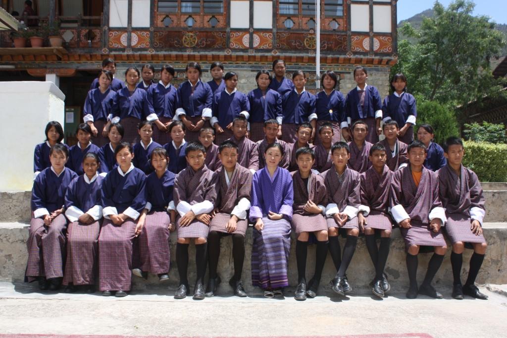 Class Photo 2010 ~ Bajothang Higher Secondary School