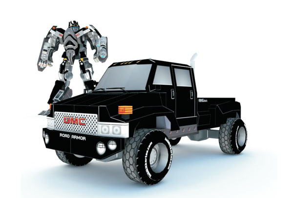 TRANSFORMERS PAPERCRAFT - Transformers Matrix