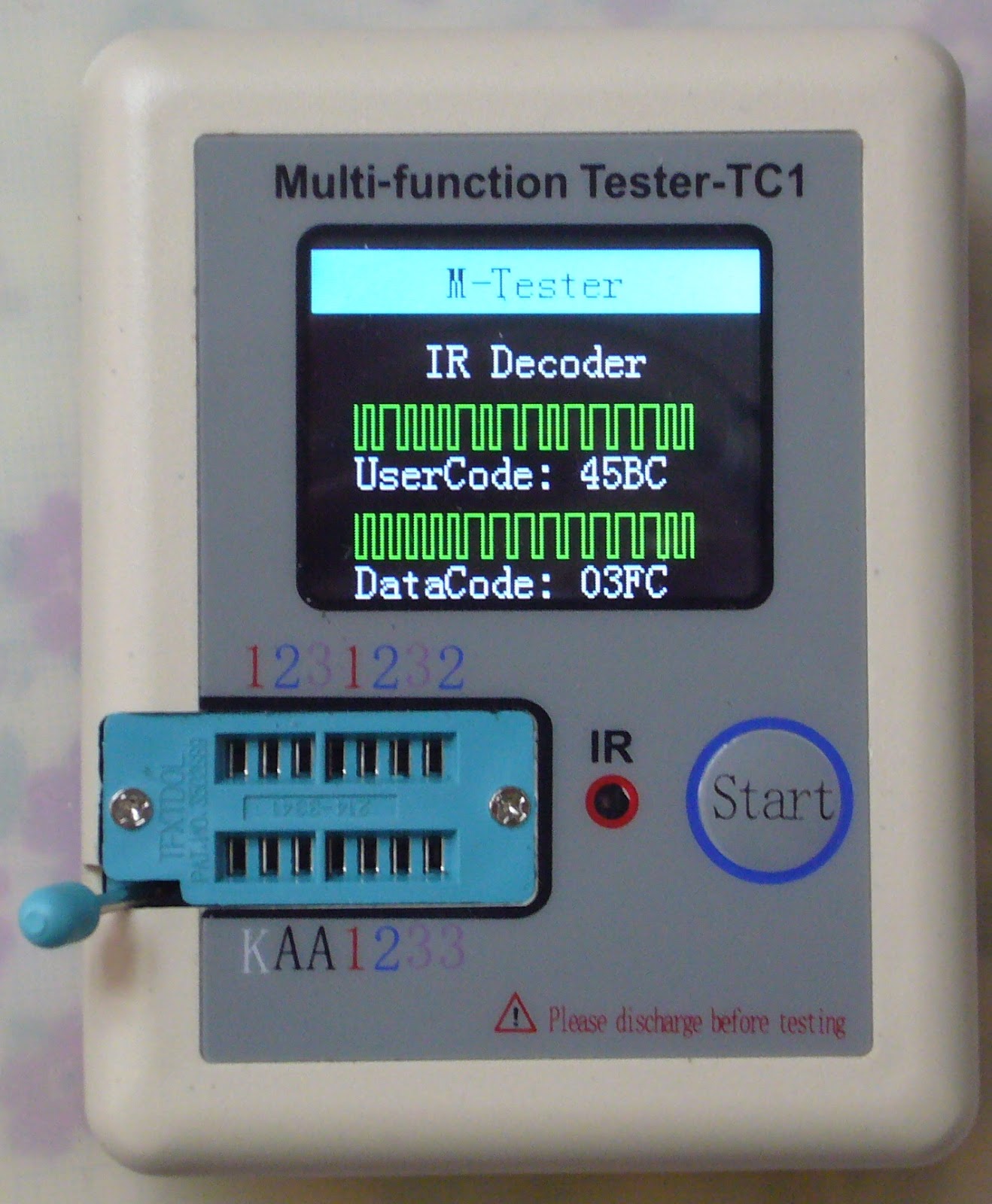 マーティーの工房日誌: Muliti-Function Tester TC1