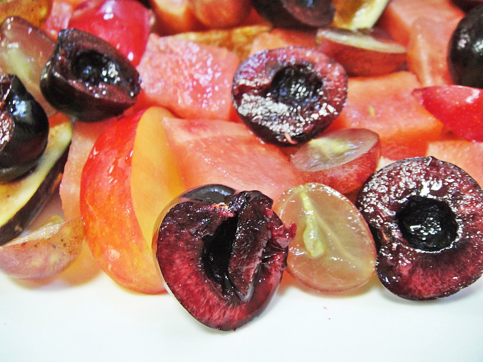 Maryam's Culinary Wonders: 844. Red Fruit Salad