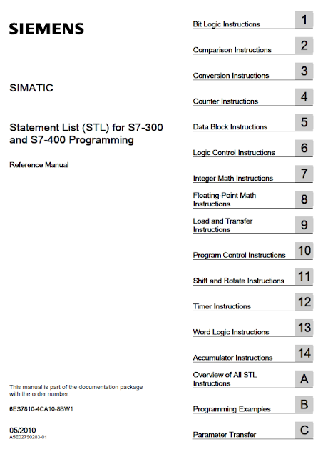 Siemens S7 Programming: STEP 7 - Statement List for S7-300 and S7-400