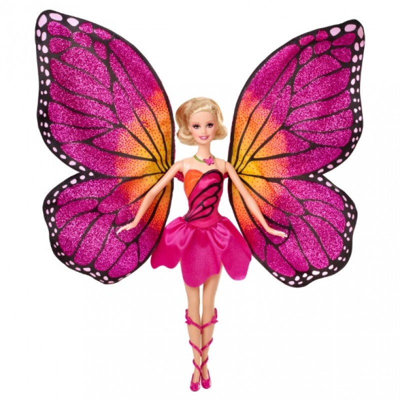 Mundo rosa da Barbie: Barbie Butterfly e a princesa fairy