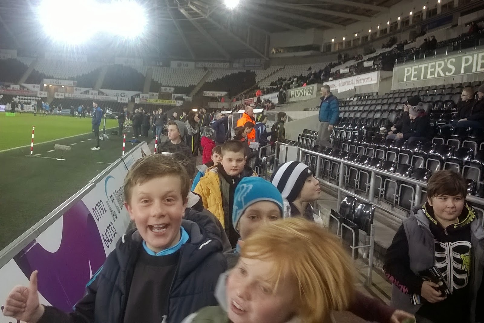 Mumbles Dragons Under 11's Rugby Team: February 2015