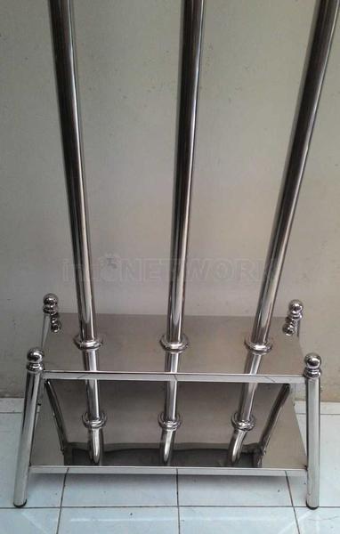PRIMA KARYA STAINLESS: TIANG PATAKA STAINLESS STEEL