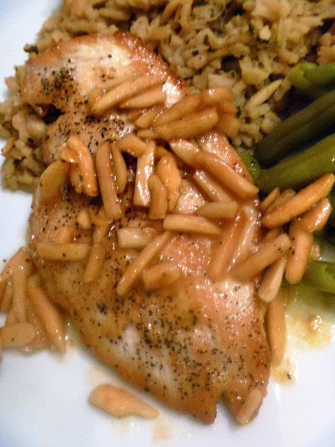 Slice of Southern: Chicken Amandine