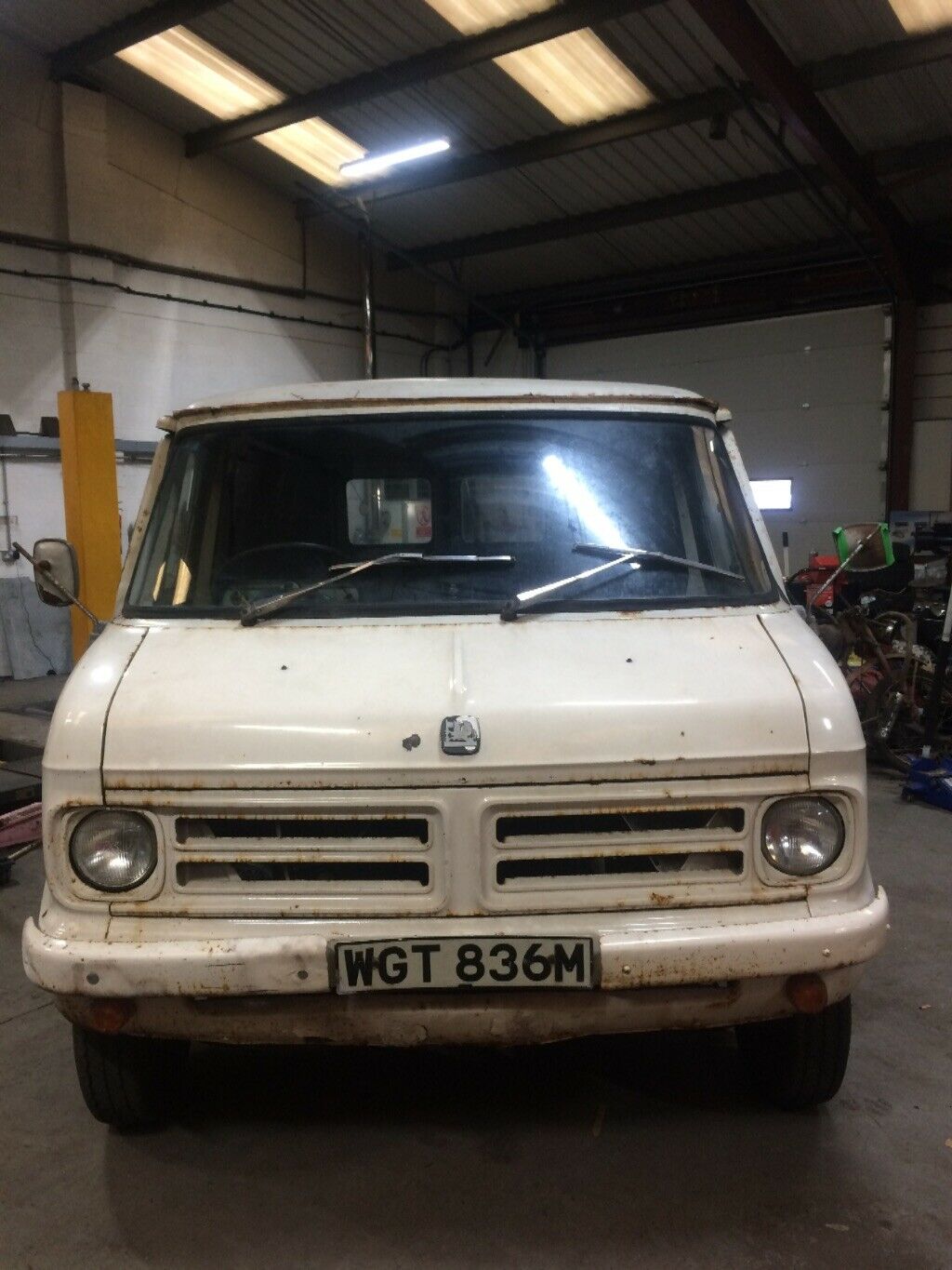 Bedford CF2 Van: ebay: Barn find 1974 Bedford CF - UK