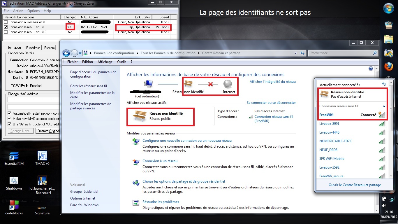 Pas d'accès internet windows 10 - Astucesinformatique