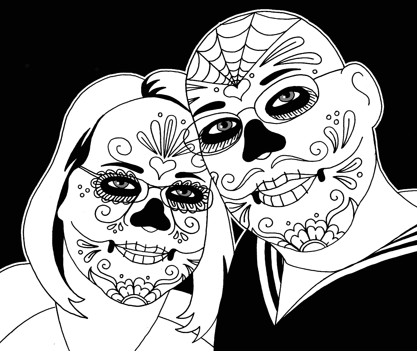 Yucca Flats, N.M.: Calaca-A-Day 365 Project Day 340 - Christine St Onge