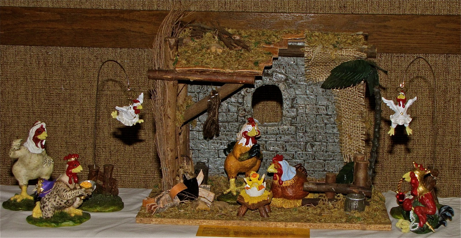 The Animals Have Escaped: Homemade Nativity using Crayola's Model Magic