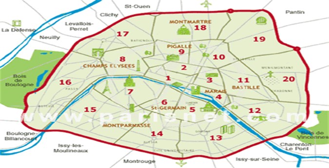 Paris Map | Maps Of Cities
