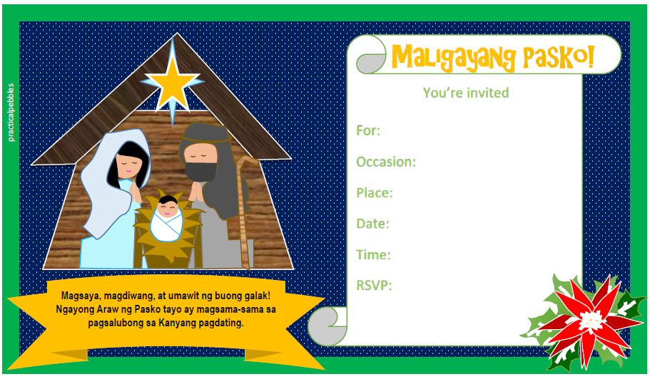 FREE Maligayang Pasko PRINTABLES