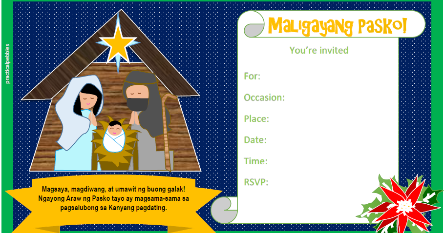 FREE Maligayang Pasko PRINTABLES