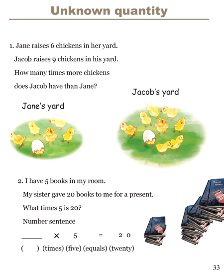 Junior English: Math 2: Unknown Quantity