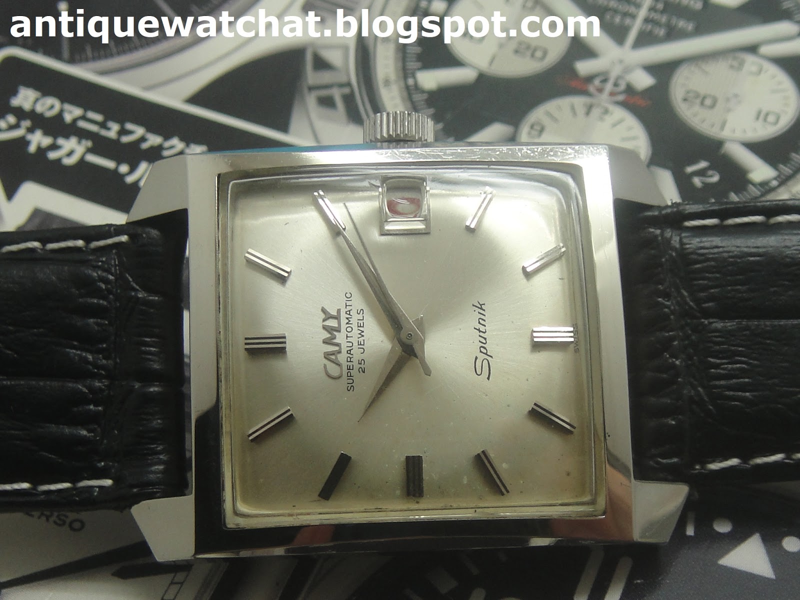 Antique Watch Bar: CAMY SPUTNIK SUPERAUTOMATIC 25 JEWELS AUTOMATIC WATCH 02