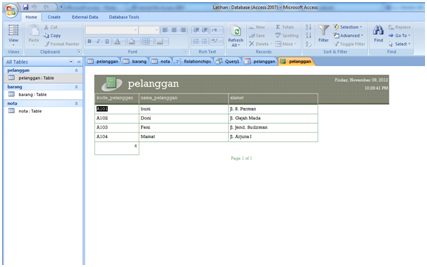 Tutorial Membuat Aplikasi Database Sederhana Dengan Ms. Access: Membuat Software Database Sederhana