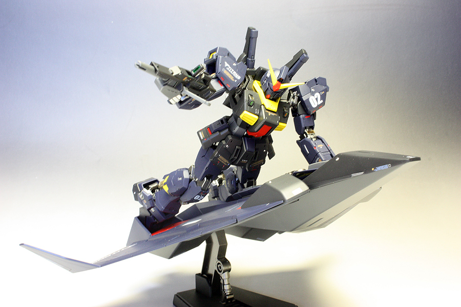 GUNDAM GUY: RG 1/144 Gundam Mk-II Titans: G-Defenser & Flying Armor ...