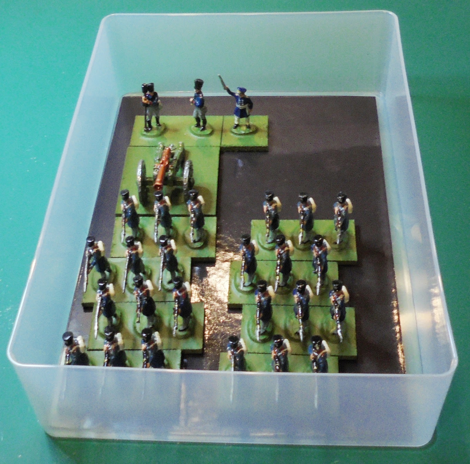 Wargaming Miscellany: Formations in boxes: Some Napoleonic examples