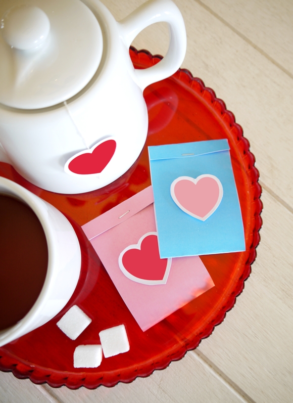 Valentine's Day Cute-TEA with Free Printables - Party Ideas | Party ...