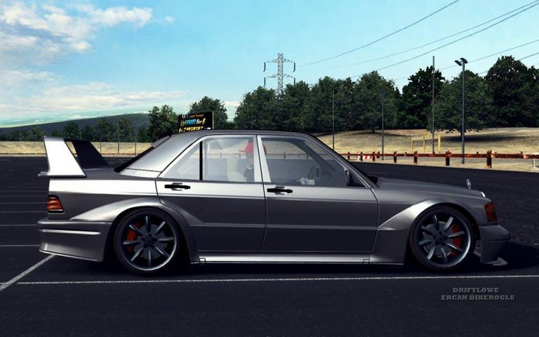Lfs Mercedes 190D Mod - Live for Speed Mod İndir | LFS Mods Download