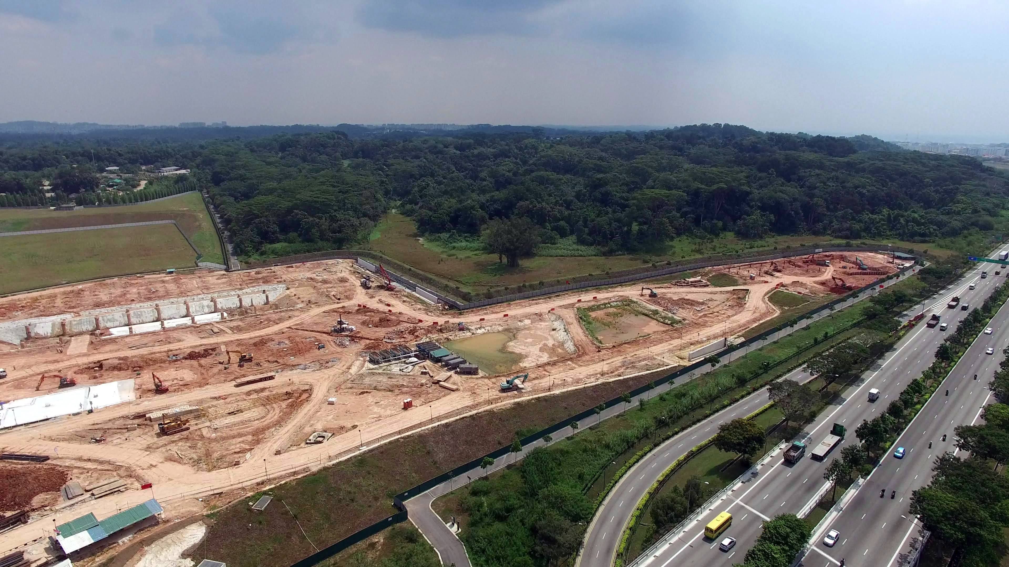 Thomson Line Construction: Mandai Depot & T206